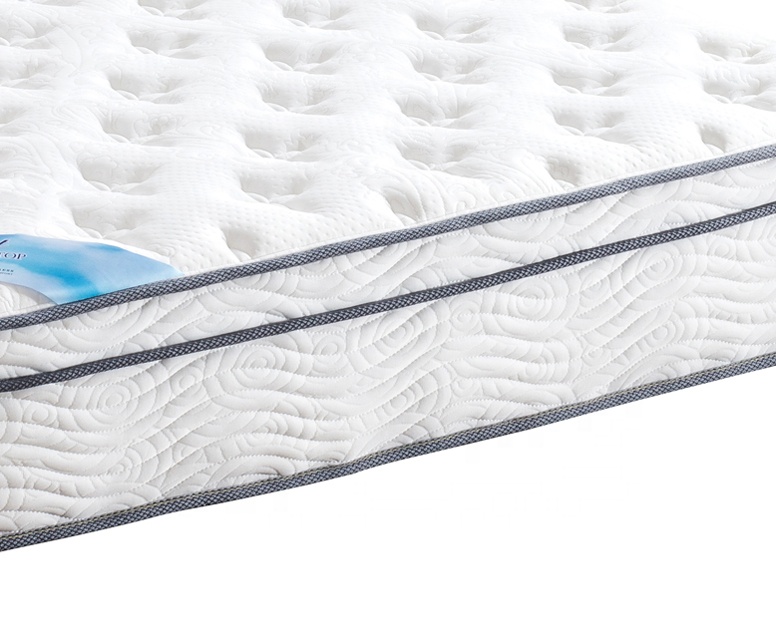 Vacuum compressed pocket spring mattress