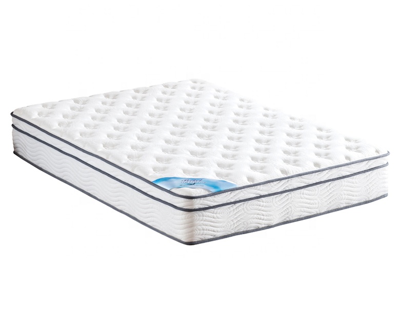 Vacuum compressed pocket spring mattress